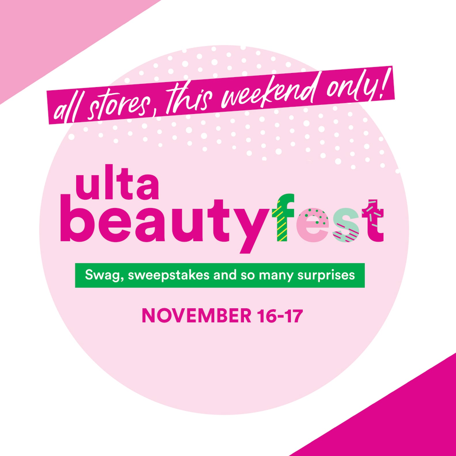 Ulta Beauty's BeautyFest Event Details | PS Beauty