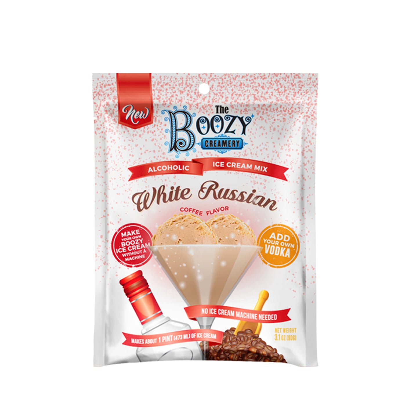 The Curious Creamery Boozy Ice Cream Mixes | PS Food