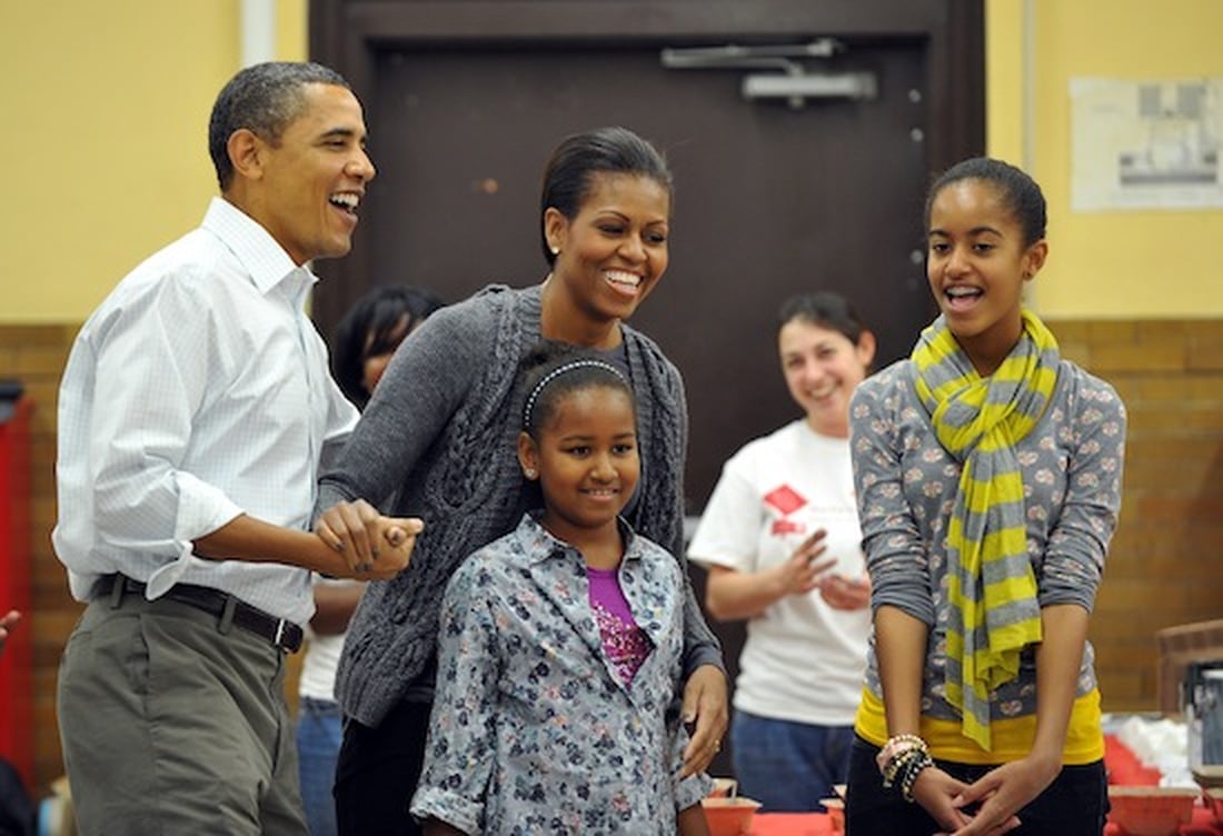 Family Photos of Michelle Obama and Kids | PS Family
