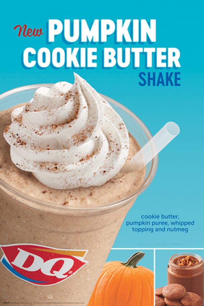Dairy Queen's New Pumpkin Cookie Butter Milkshake Photos | PS Food