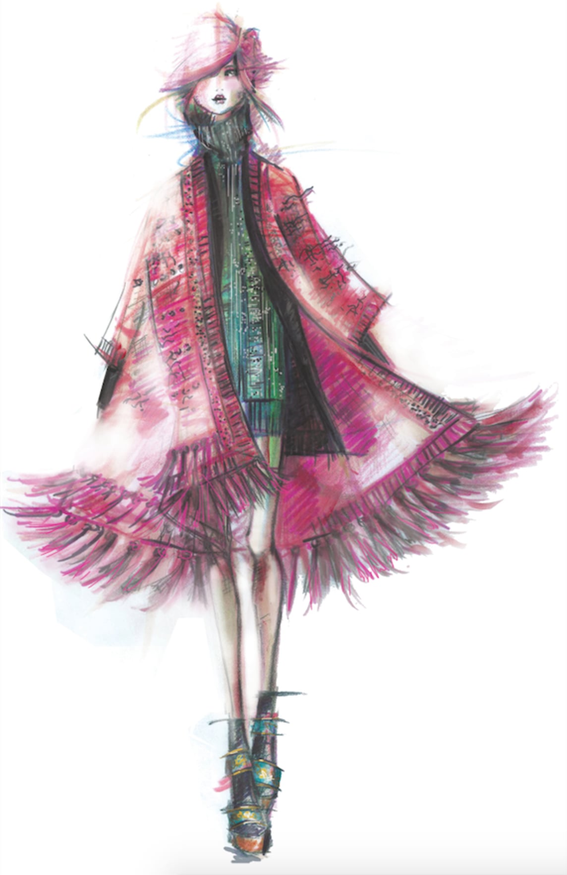 Designer Sketches From New York Fashion Week Fall 2015 | PS Fashion