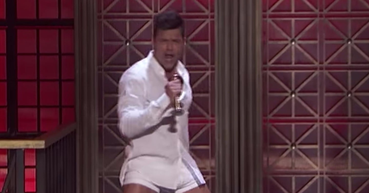 Ricky Martin's "Old Time Rock & Roll" on Lip Sync Battle | POPSUGAR Latina