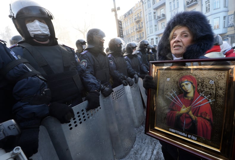 Ukraine Protests 2014 | Pictures | POPSUGAR Celebrity