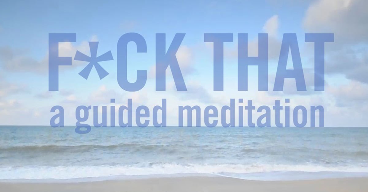 Funny Guided Meditation | POPSUGAR Fitness