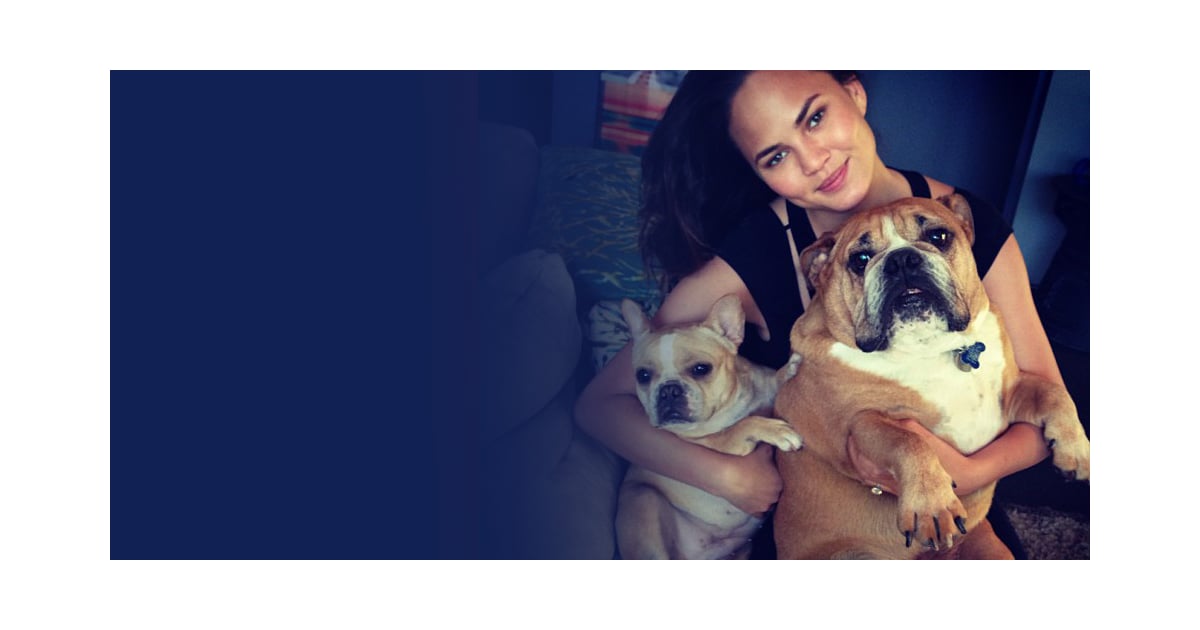 Models With Their Dogs | POPSUGAR Fashion