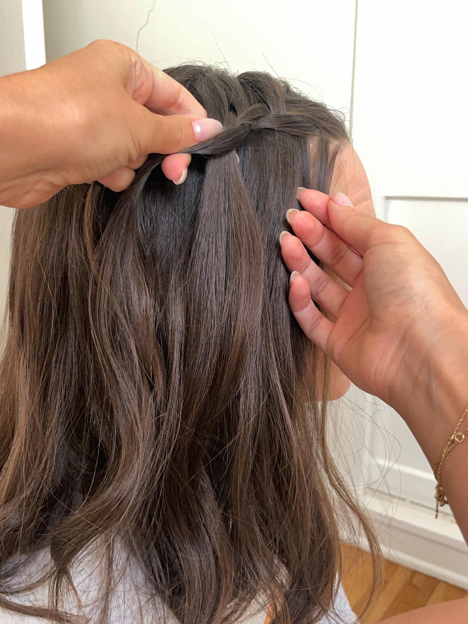 Easy Waterfall Braid Tutorial: See the Step by Step Photos | PS Beauty