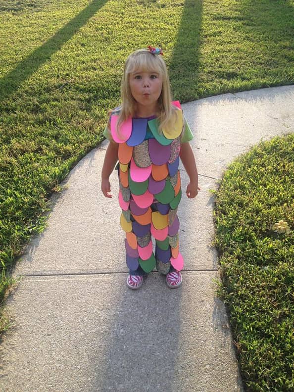 Rainbow Fish Halloween Costume