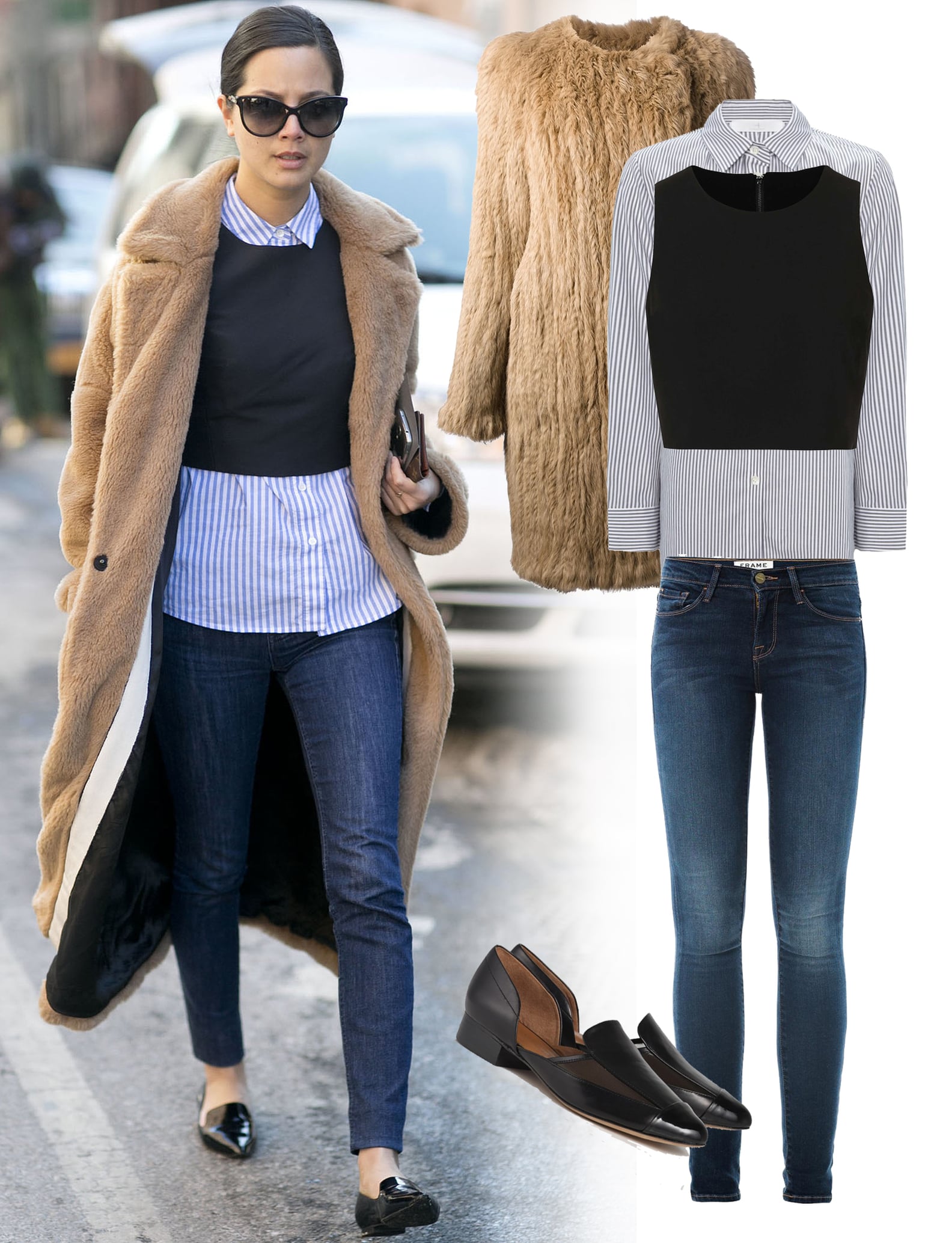 How to Wear a Crop Top in Winter | PS Fashion