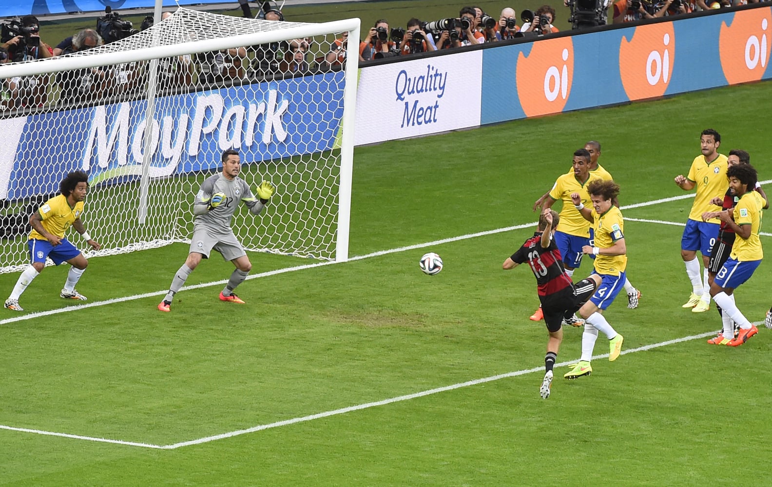 Germany Vs Brazil 2014 World Cup Game Pictures PS Celebrity