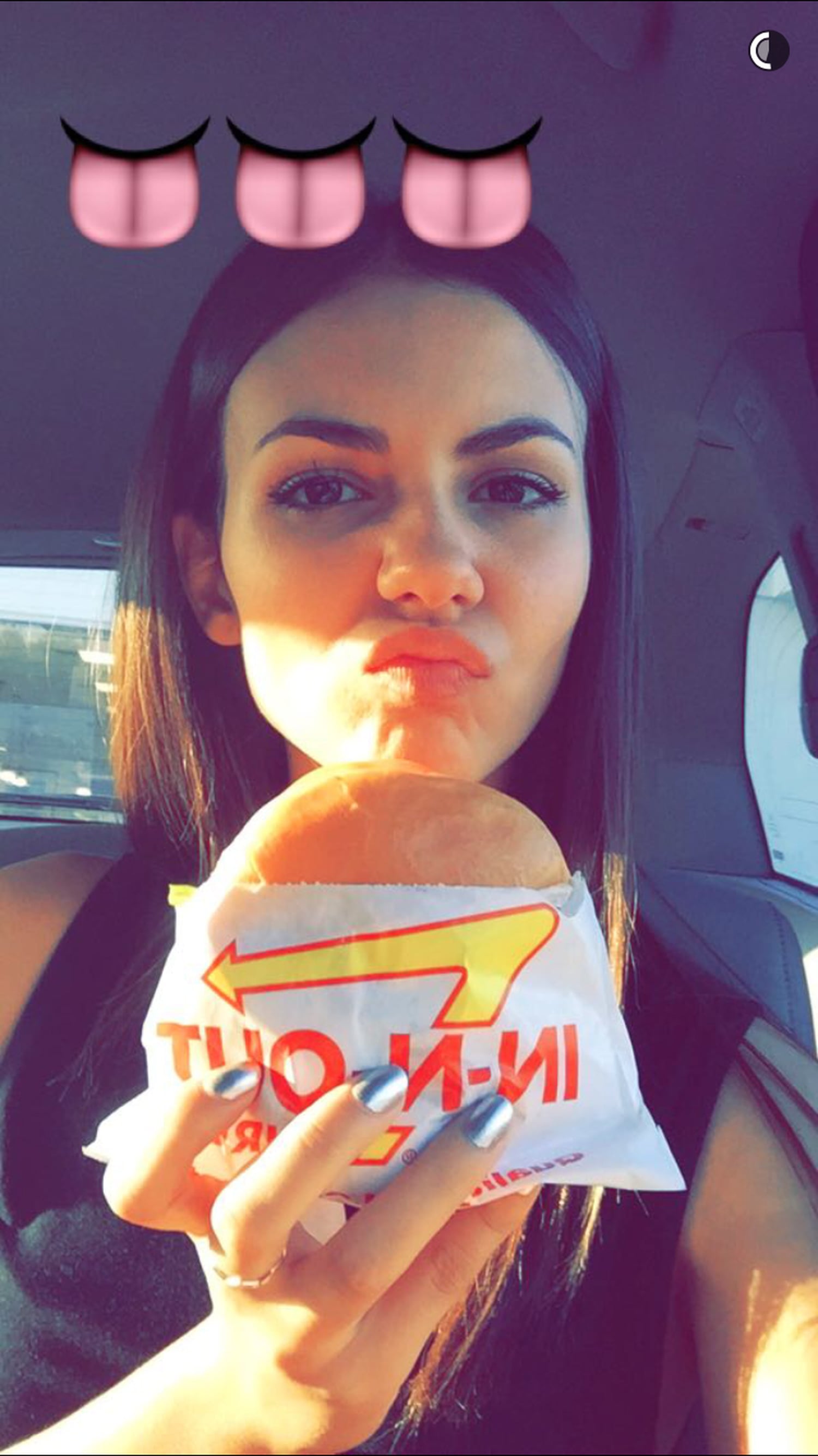 Victoria Justice On Snapchat Ps Latina