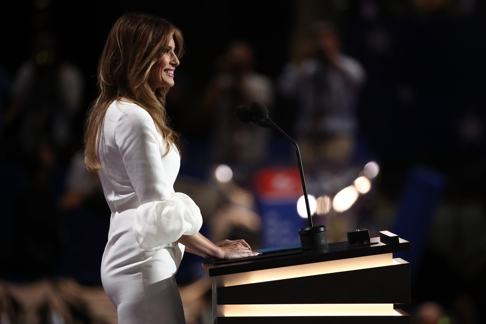 Melania Trump's Roksanda Dress at the RNC 2016 | POPSUGAR Fashion