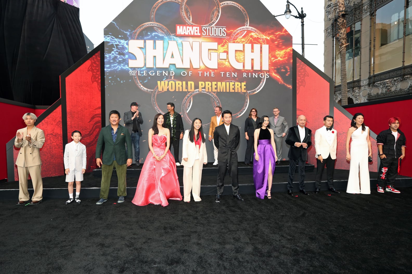 The Cast of Marvel's Shang-Chi Shine Bright at the Premiere | POPSUGAR ...