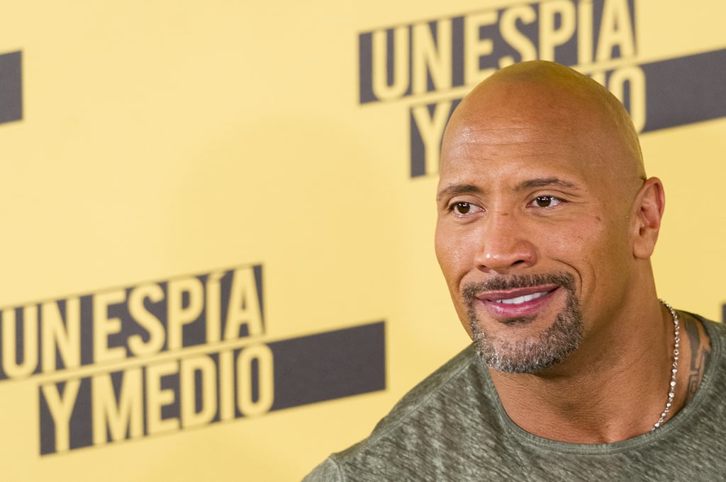 Dwayne Johnson at Central Intelligence Photocall in Madrid | POPSUGAR ...