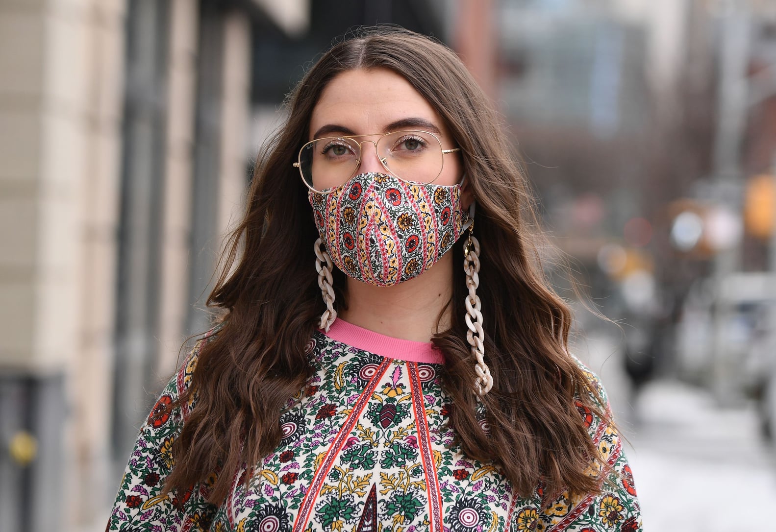 10 Street Style Outfits With Face Masks at Fashion Week | PS Fashion