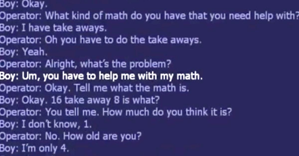 Boy Calls 911 For Math Help | PS Family