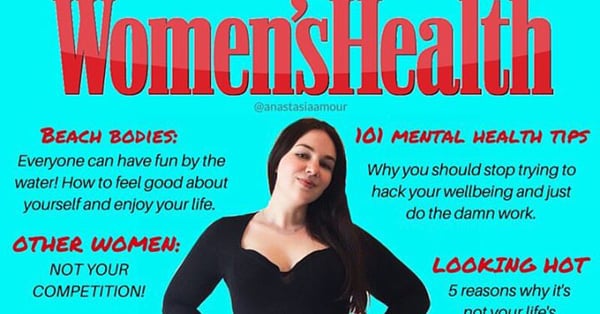 Woman Makes Body-Positive Women's Health Magazine Cover | PS Fitness