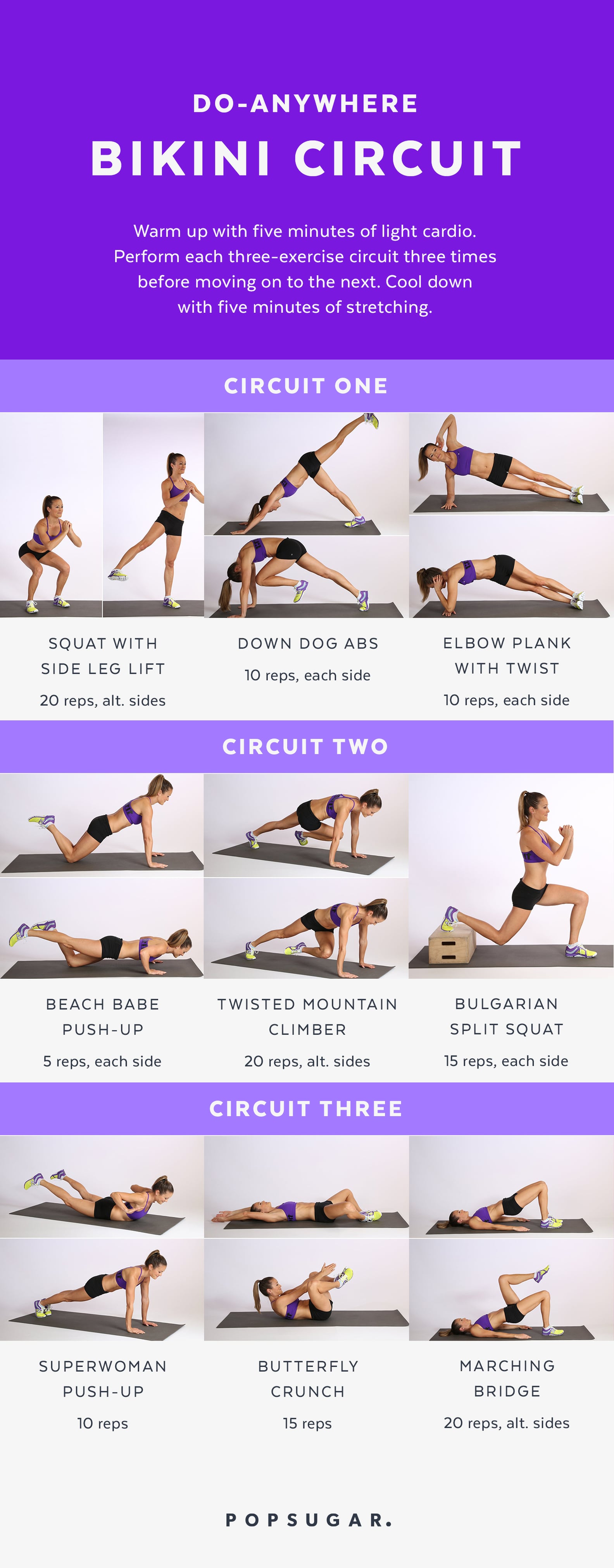 Printable Bodyweight Workouts | PS Fitness