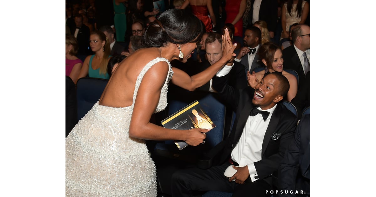 Regina King And Ian Alexander Jr Best Pictures From The Emmys 2015 Popsugar Celebrity Photo 3