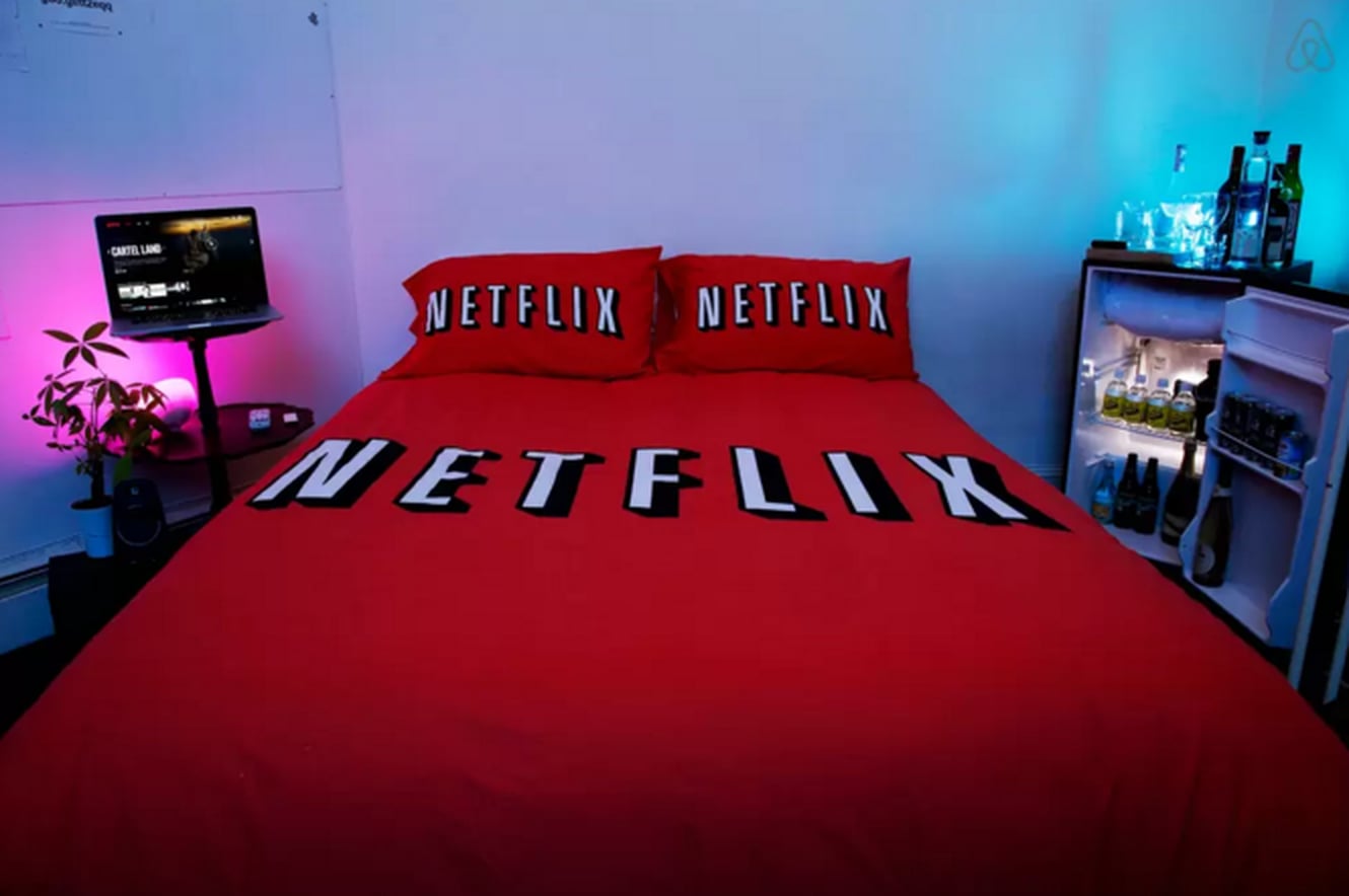 Netflix and Chill Apartment on Airbnb | POPSUGAR Tech