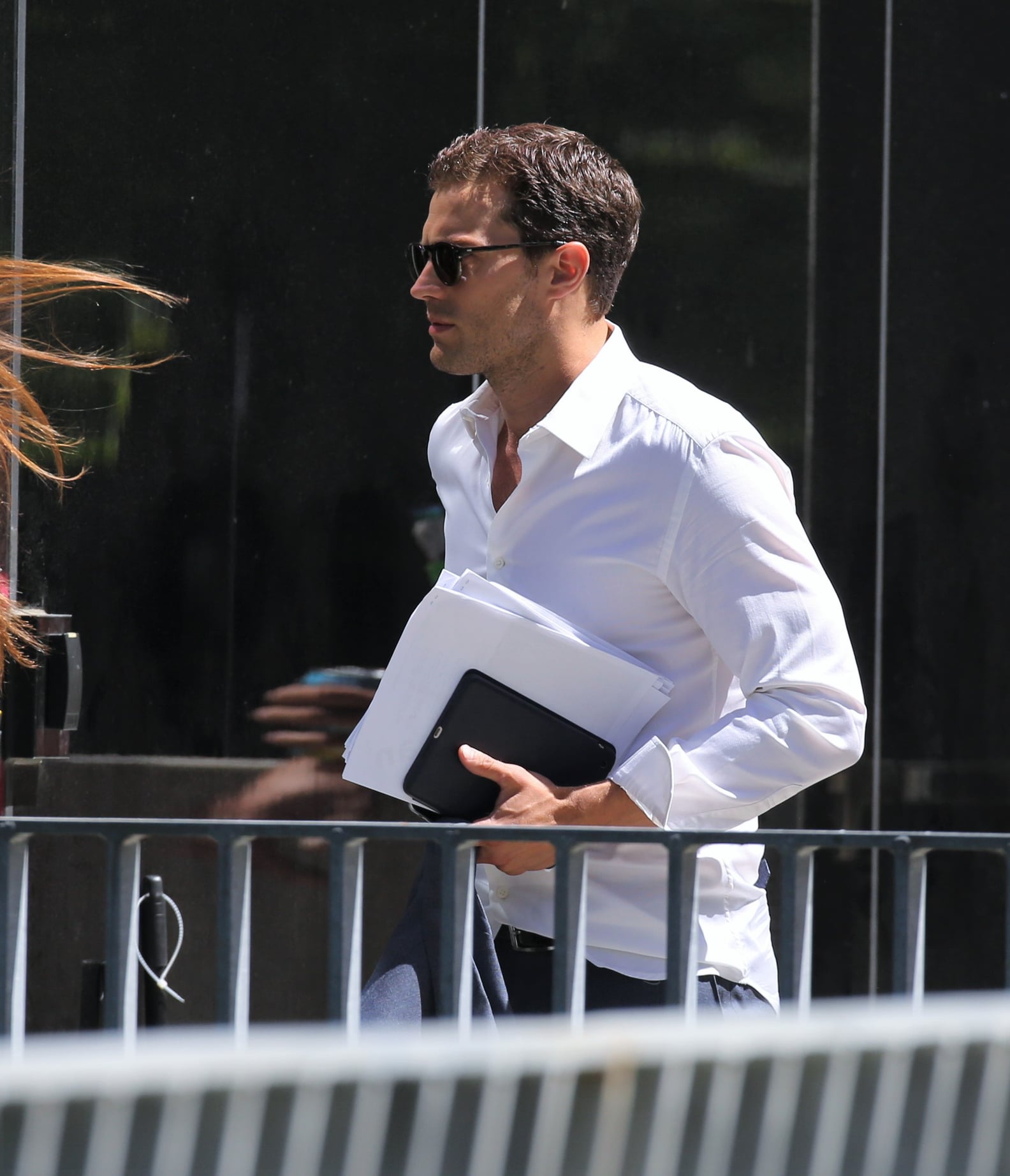 Jamie Dornan Fifty Shades Darker Set Photos June 2016 | PS Celebrity