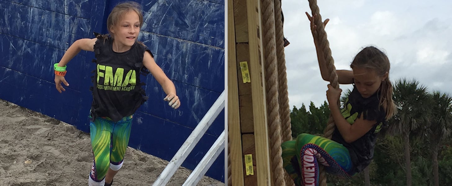 Little Girl Completes Navy SEAL Obstacle Course (Video) | PS Family