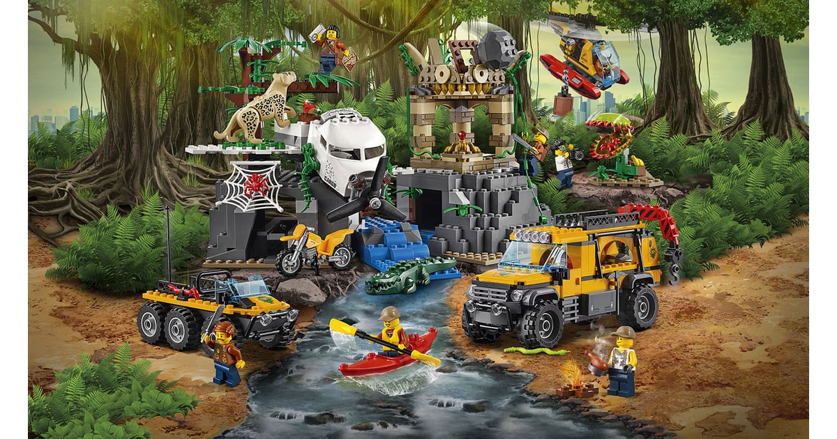 LEGO City Jungle Explorers Jungle Exploration Site | Best Lego Sets of ...