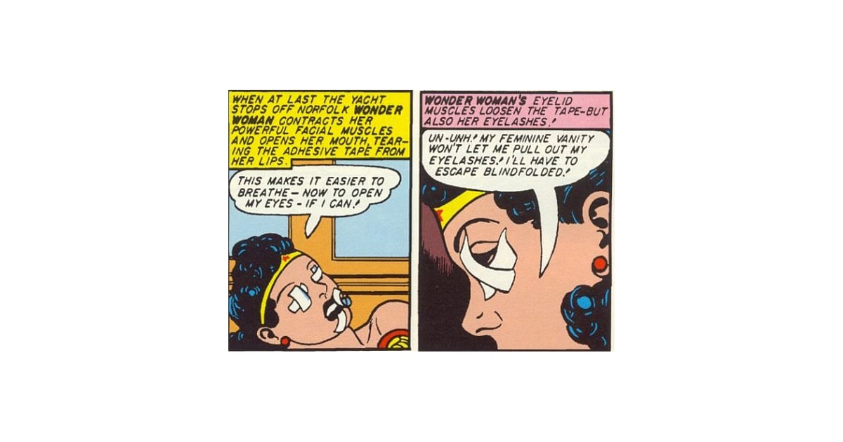 Whatever You Do Dont Rip Your Eyelashes Out Sexist Vintage Comics