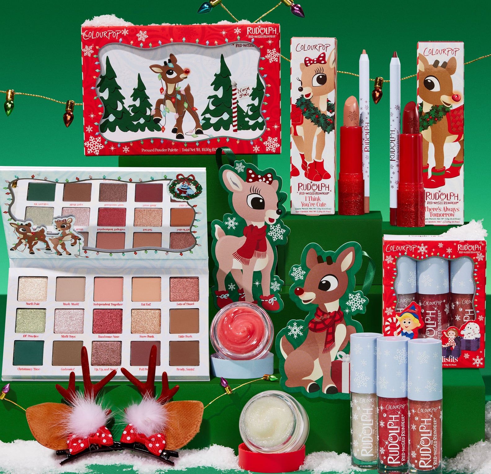 See ColourPop's Rudolph the Red-Nosed Reindeer Collection | PS Beauty