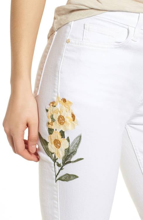 Best Embroidered Jeans | POPSUGAR Fashion