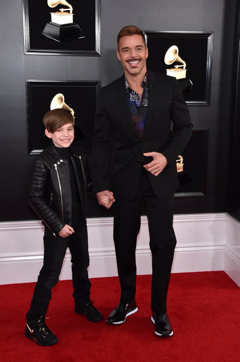 Ricky Martin and His Son at the 2019 Grammys | PS Celebrity