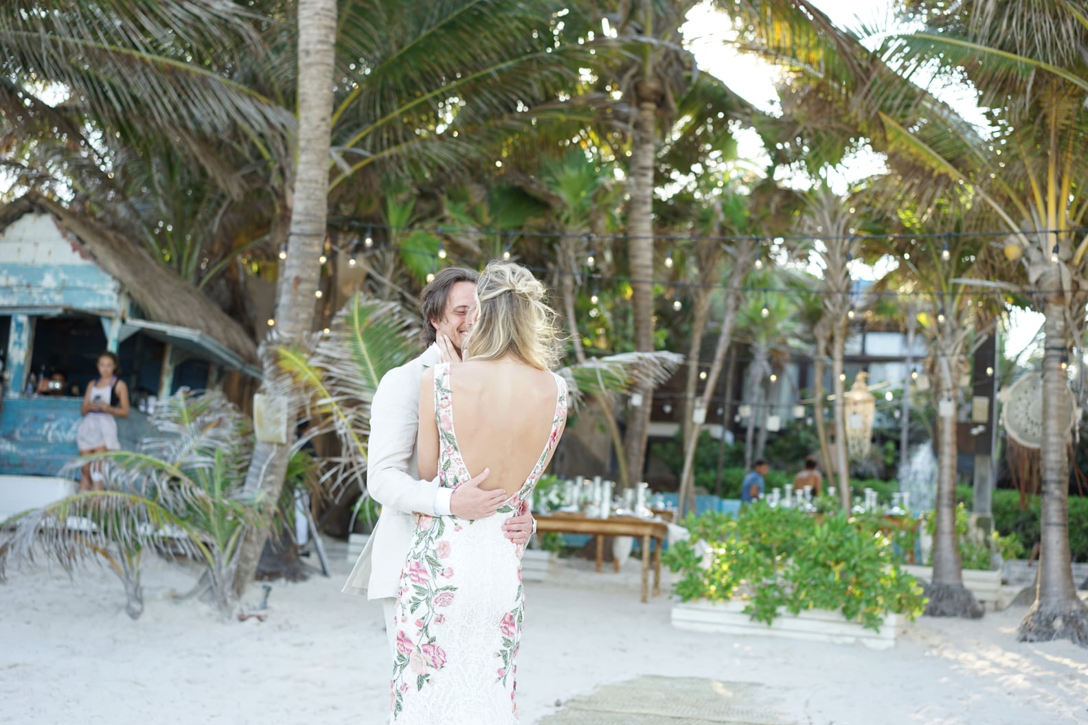 Roxanne Conso's Marchesa Wedding Dress | POPSUGAR Fashion