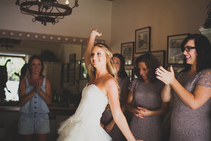 Showing Off The Look Creative Bridesmaid Photos Popsugar Love And Sex