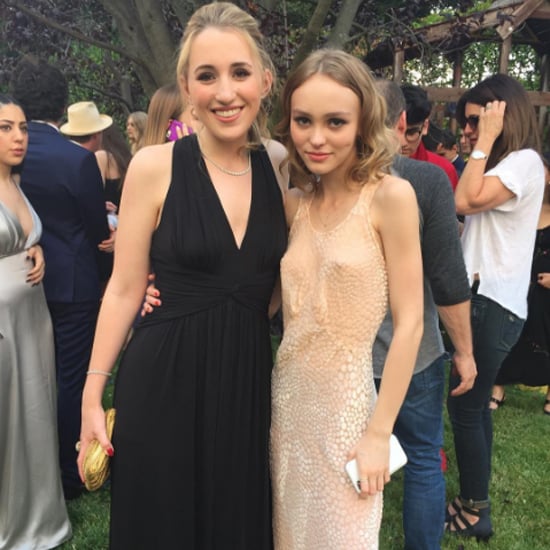 Lily-Rose Depp Prom Dress | POPSUGAR Fashion