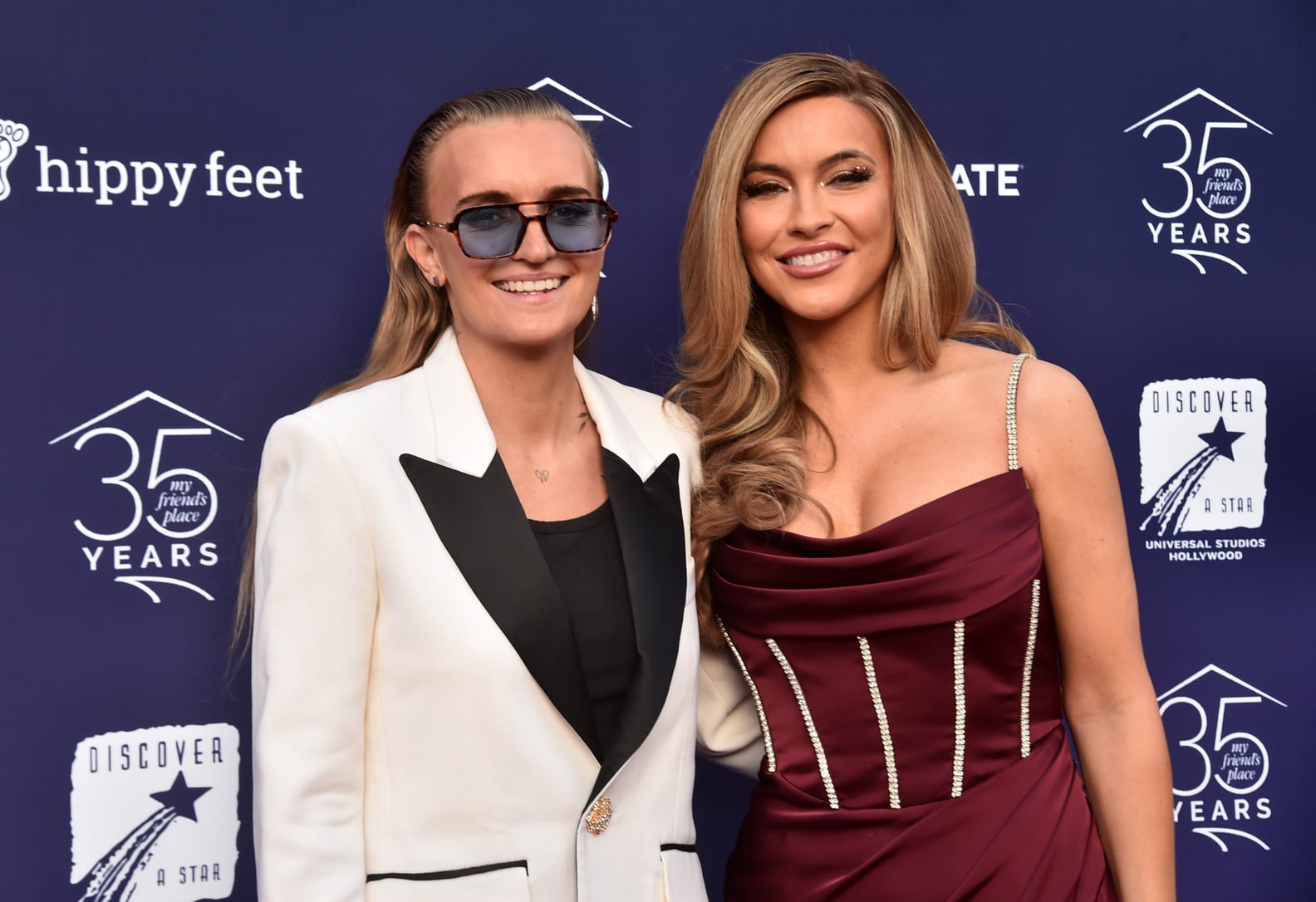 Chrishell Stause, G Flip Make Red Carpet Debut as Newlyweds | PS Celebrity