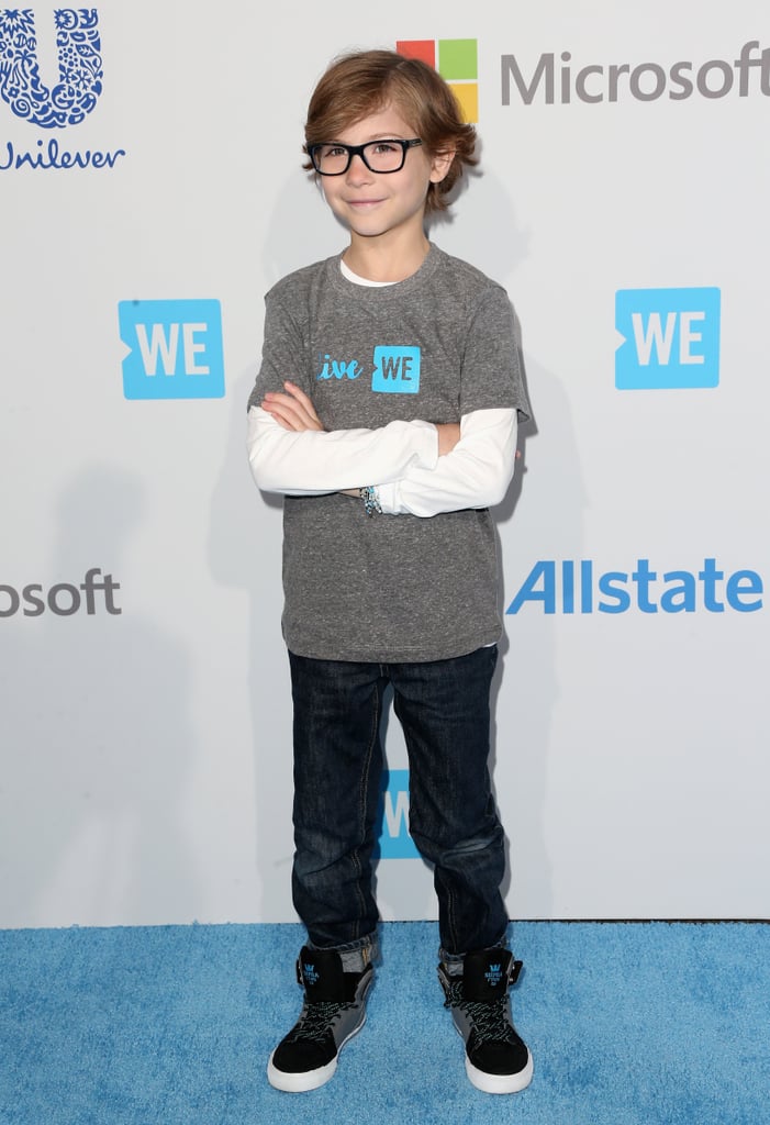 Jacob Tremblay at WE Day April 2016 | POPSUGAR Celebrity