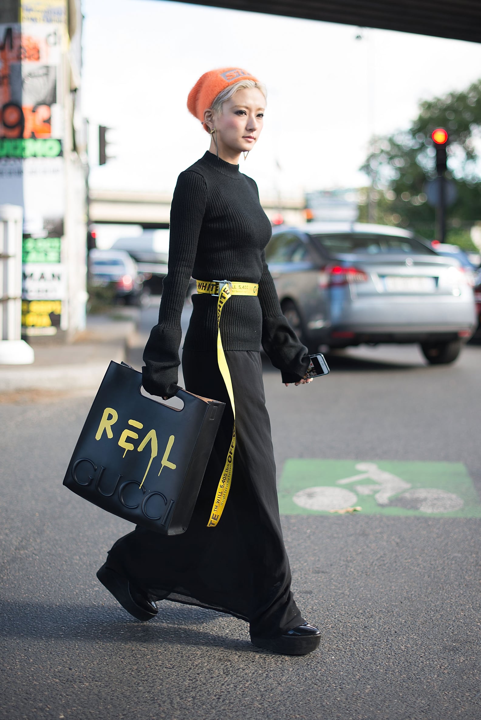 How to Actually Wear That Super-Trendy Off-White Belt | PS Fashion
