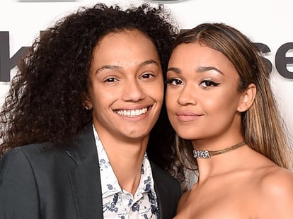Madison Bailey and Girlfriend Mariah Linney at NYFW: Photos | POPSUGAR ...