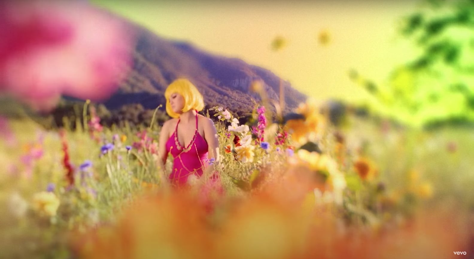 Selena Gomez Wears Pink Cult Gaia Dress in "999" Music Video | POPSUGAR ...