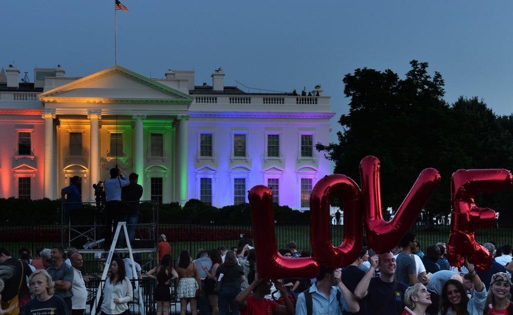 Rainbow White House | Pictures | POPSUGAR Celebrity