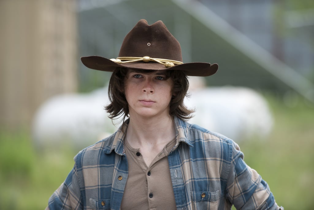 Carl Grimes Who Will Negan Kill On The Walking Deads Season 6 Finale Popsugar