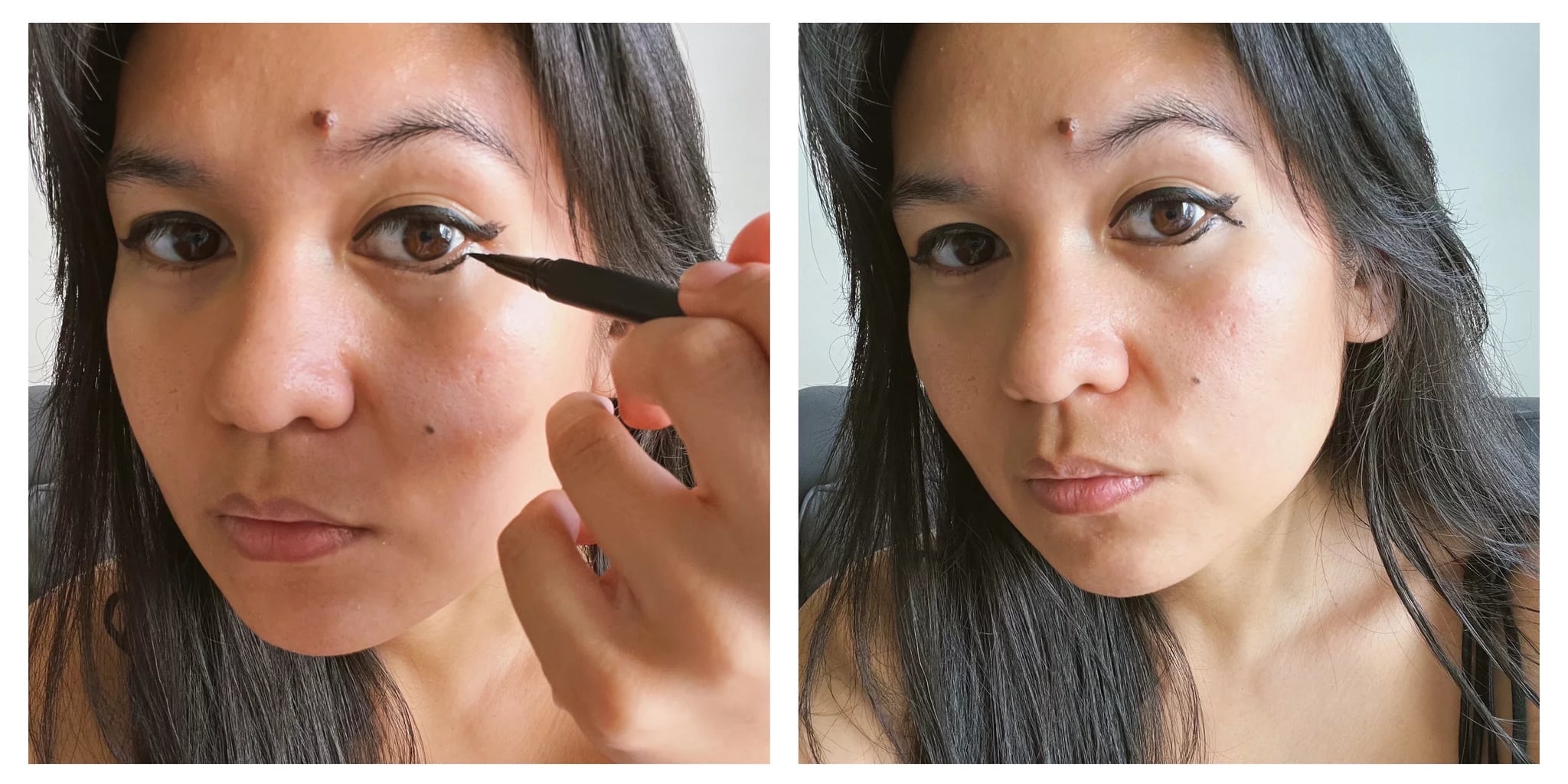 I Tried Fishtail Eyeliner: Step-by-Step Photos | PS Beauty