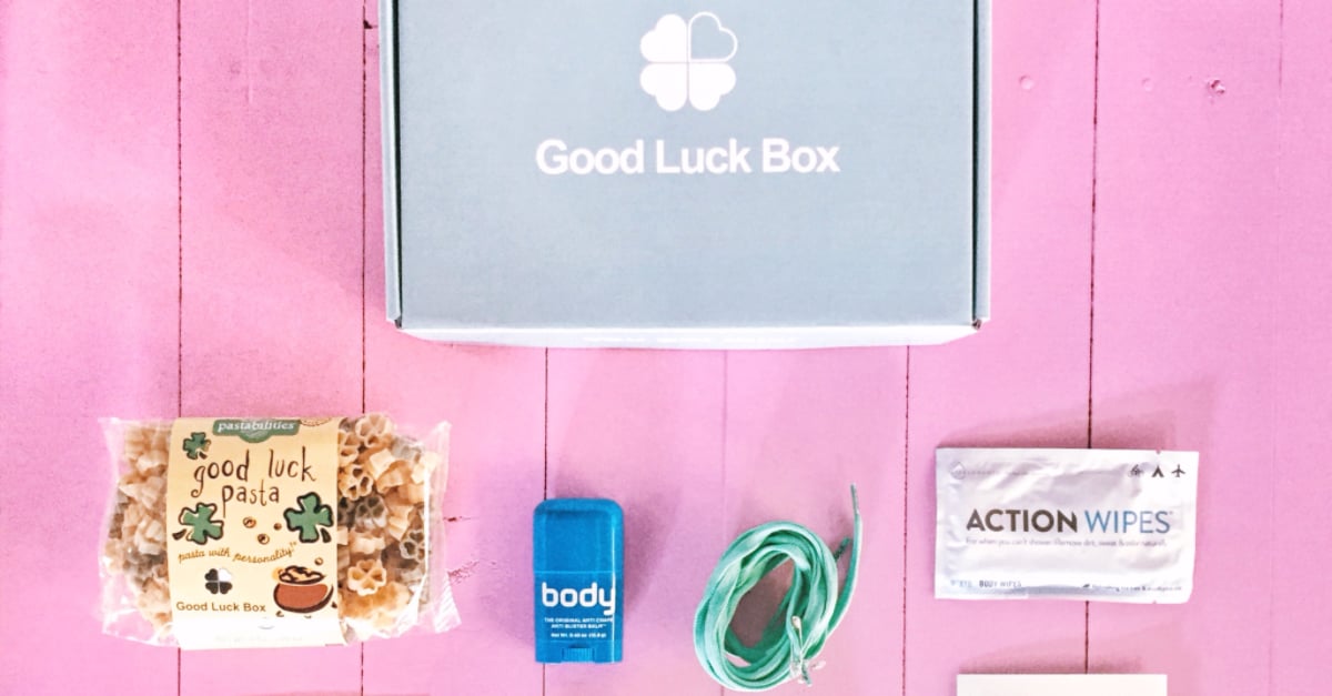 Good Luck Running Gift Box | PS Fitness
