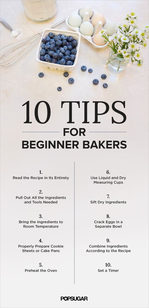 Steps every beginner baker should take. | The Best Infographics For the ... Steps every beginner baker should take. | The Best Infographics For the ...