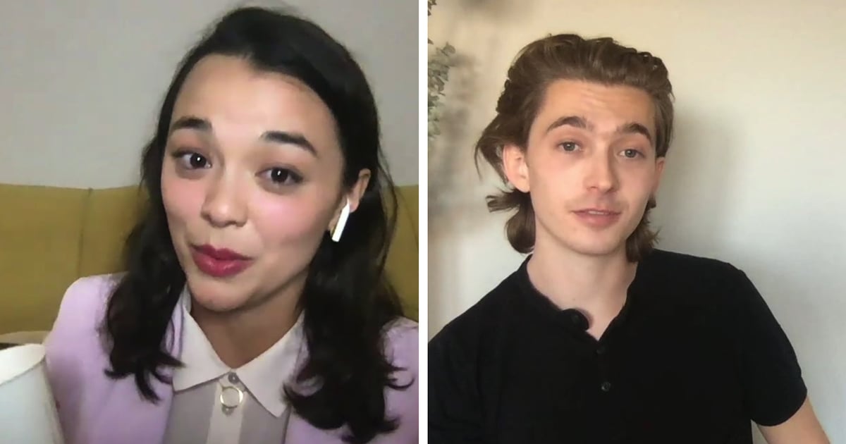 Austin Abrams and Midori Francis Dash & Lily Video Interview | POPSUGAR ...