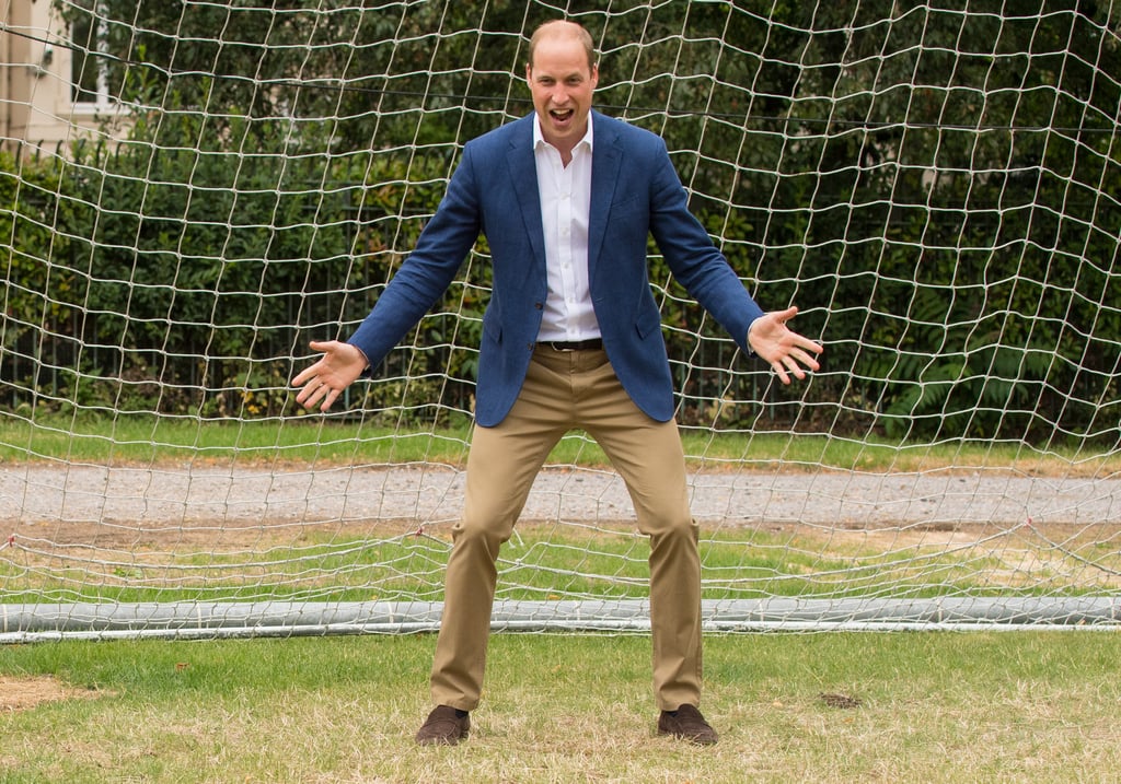 Prince William Playing Soccer With Kids in London July 2017 | POPSUGAR ...