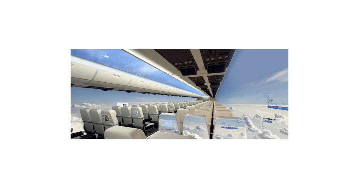 Windowless Plane Pictures | POPSUGAR Tech