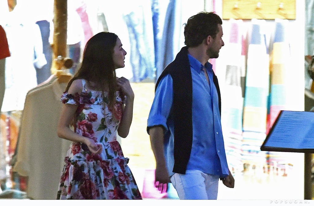 Bee Shaffer Wedding Ring and Floral Dress on Honeymoon | POPSUGAR Fashion