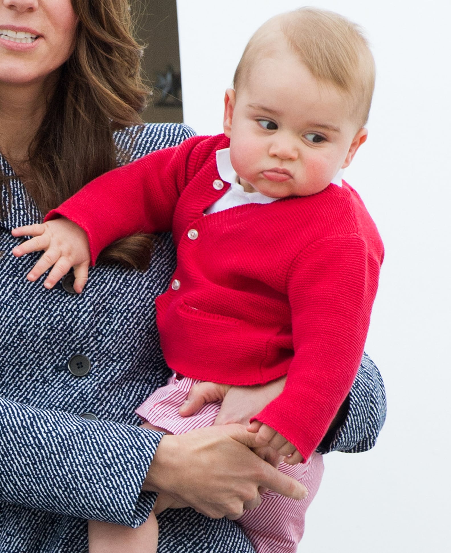 Prince George's Facial Expressions Just Like the Royals | PS Celebrity