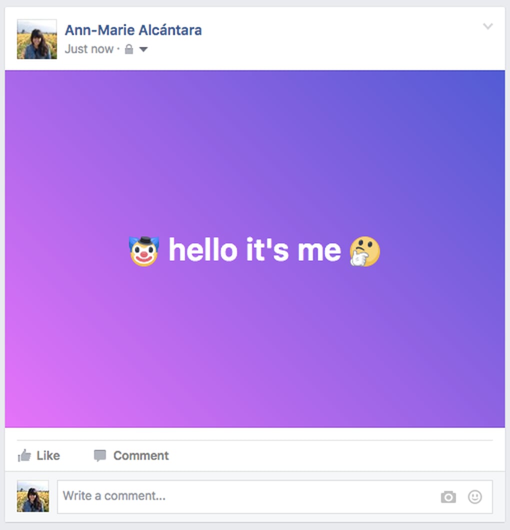 How Do I Make My Facebook Status Colorful? | PS Tech