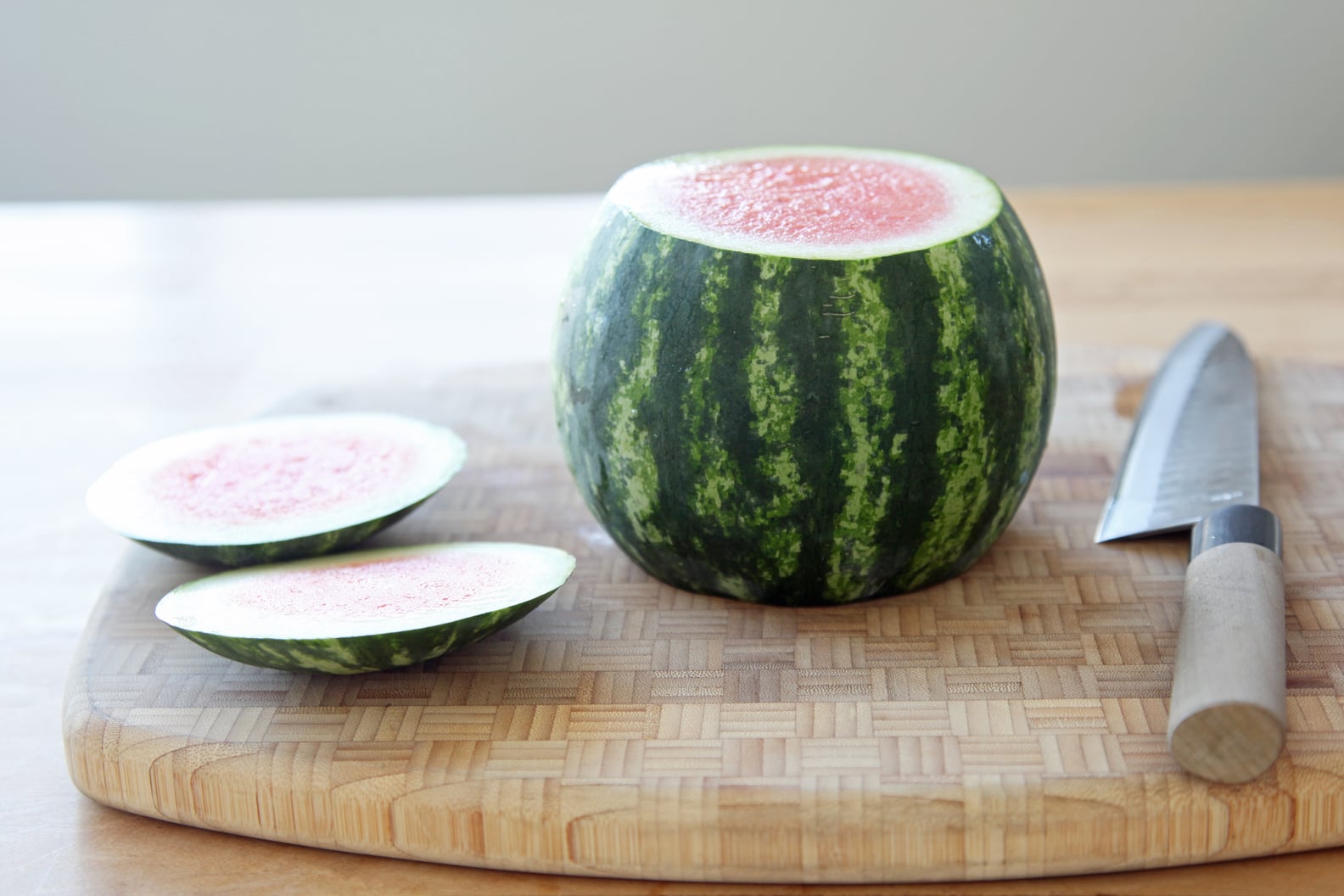 How to Cut a Watermelon Into Cubes | PS Food